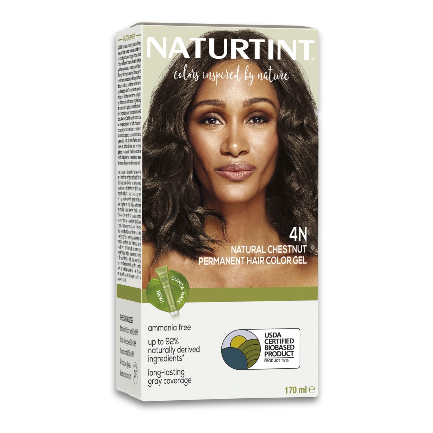 NATURTINT 4N NATURAL CHESTNUT Permanent Hair Color Gel 170ml – Beauty ...