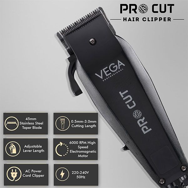 VEGA Professional Pro Cut Hair Clipper | Buy From Beauty Bumble
